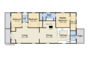 Classic Shotgun House Floor Plan - houseplans.weloveprintables.net