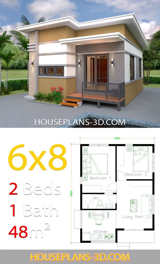 Small House Floor Plans 2 Bedroom - houseplans.weloveprintables.net