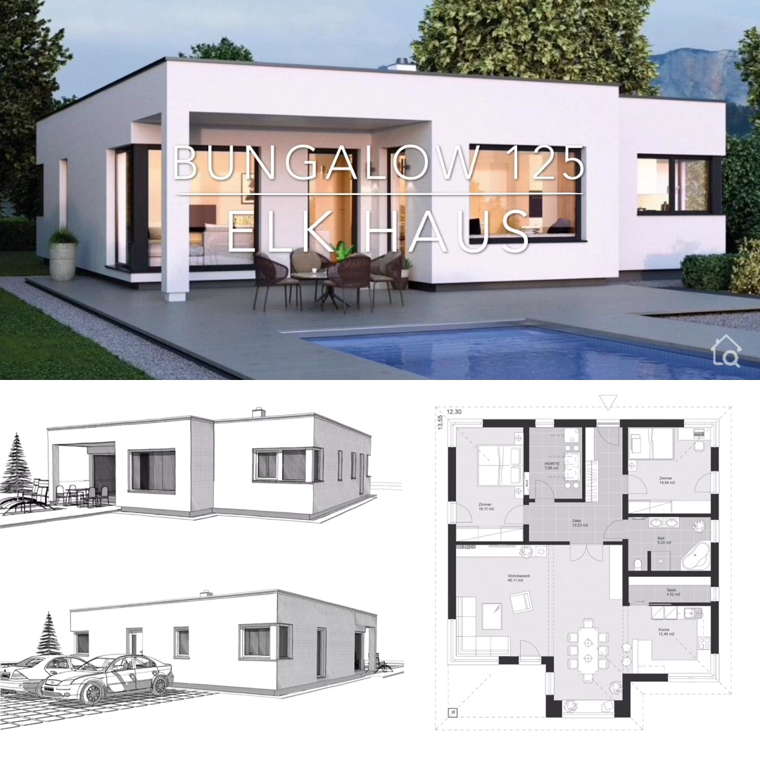 Flat Roof Style House Plans - houseplans.weloveprintables.net
