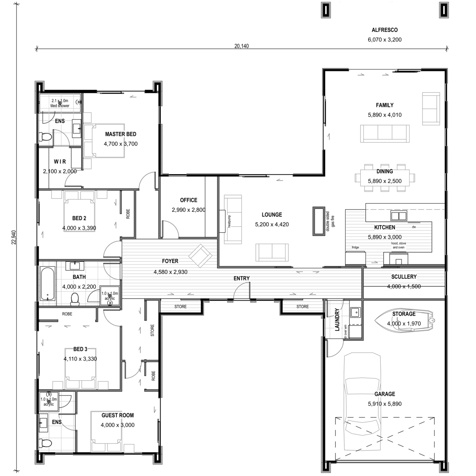 H Shaped House Floor Plans - houseplans.weloveprintables.net
